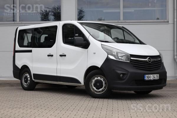 White Opel Vivaro 2016 in Riga, with an engine capacity of 1.60 L and mileage of 0 thousand km for 6995 €, photo 3 on AUTOMOTO.COM.LV