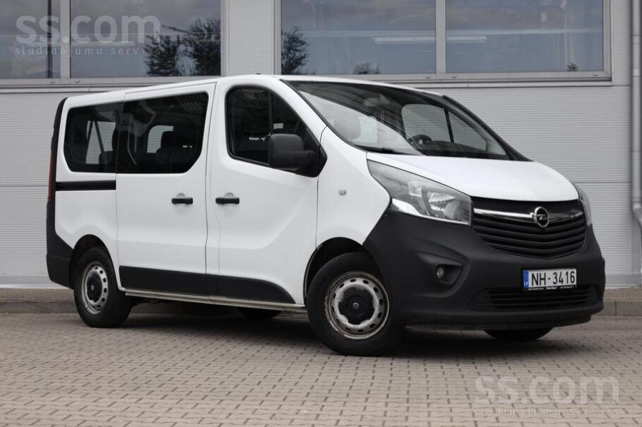 Balts Opel Vivaro 2016 Rīga, ar dzinēja tilpumu 1.60 L un nobraukumu 0 tūkst. km par 6995 €, foto 4 vietnē AUTOMOTO.COM.LV