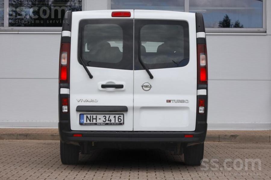 Balts Opel Vivaro 2016 Rīga, ar dzinēja tilpumu 1.60 L un nobraukumu 0 tūkst. km par 6995 €, foto 6 vietnē AUTOMOTO.COM.LV