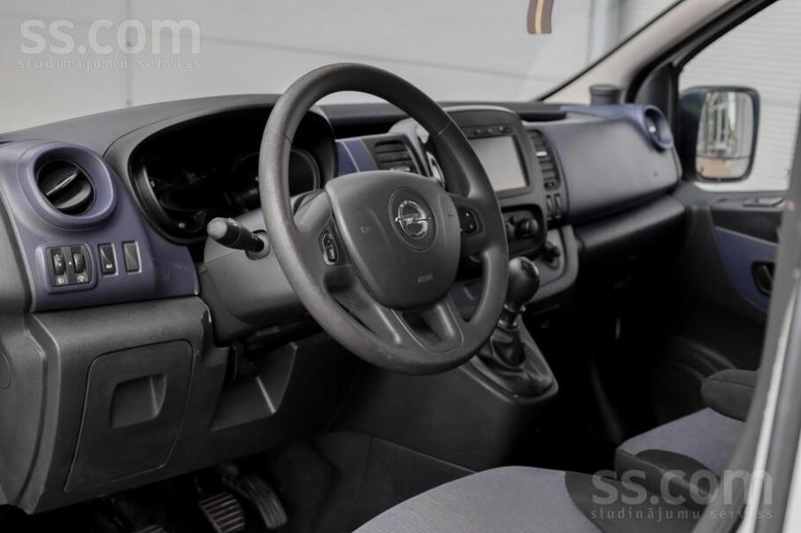 Balts Opel Vivaro 2016 Rīga, ar dzinēja tilpumu 1.60 L un nobraukumu 0 tūkst. km par 6995 €, foto 8 vietnē AUTOMOTO.COM.LV