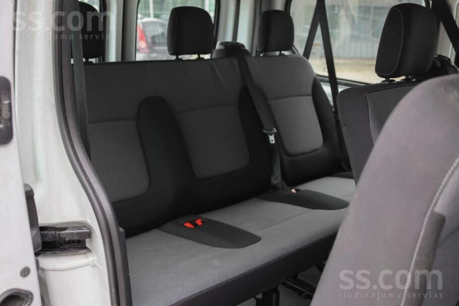 Balts Opel Vivaro 2016 Rīga, ar dzinēja tilpumu 1.60 L un nobraukumu 0 tūkst. km par 6995 €, foto 12 vietnē AUTOMOTO.COM.LV