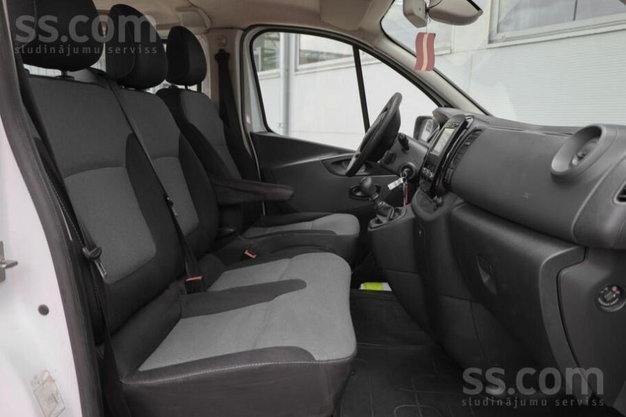 Balts Opel Vivaro 2016 Rīga, ar dzinēja tilpumu 1.60 L un nobraukumu 0 tūkst. km par 6995 €, foto 13 vietnē AUTOMOTO.COM.LV