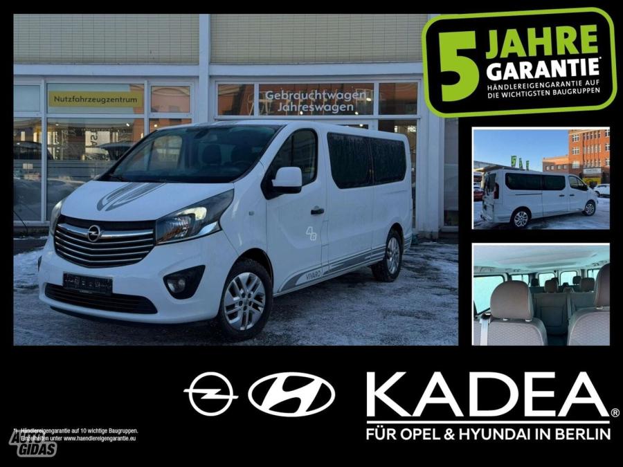 Balts Opel Vivaro 2017 Kauņa, ar dzinēja tilpumu 1.60 L un nobraukumu 26 tūkst. km par 22390 €, foto 1 vietnē AUTOMOTO.COM.LV