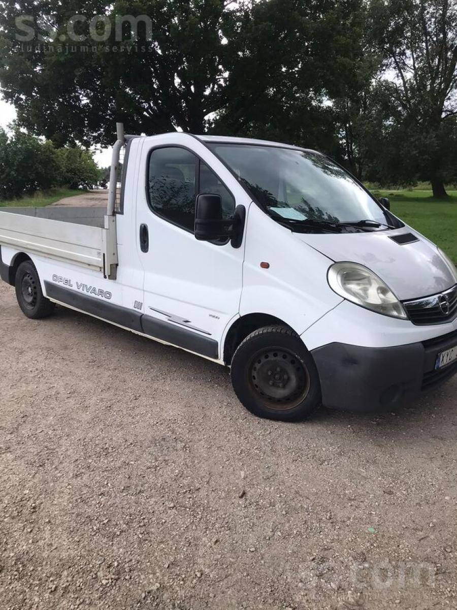 Balts Opel Vivaro 2008 Jūrmala, ar dzinēja tilpumu 2.00 L un nobraukumu 224 tūkst. km par 2850 €, foto 3 vietnē AUTOMOTO.COM.LV