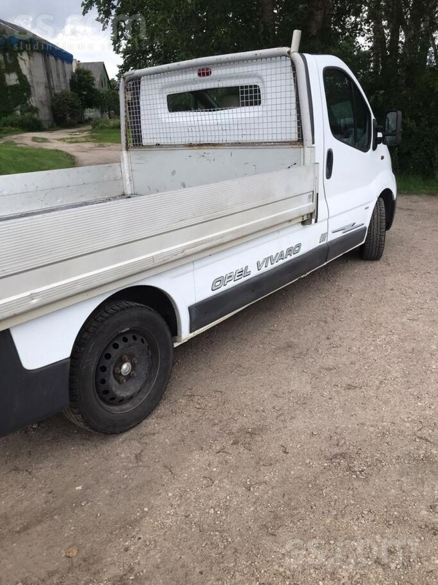 Balts Opel Vivaro 2008 Jūrmala, ar dzinēja tilpumu 2.00 L un nobraukumu 224 tūkst. km par 2850 €, foto 4 vietnē AUTOMOTO.COM.LV