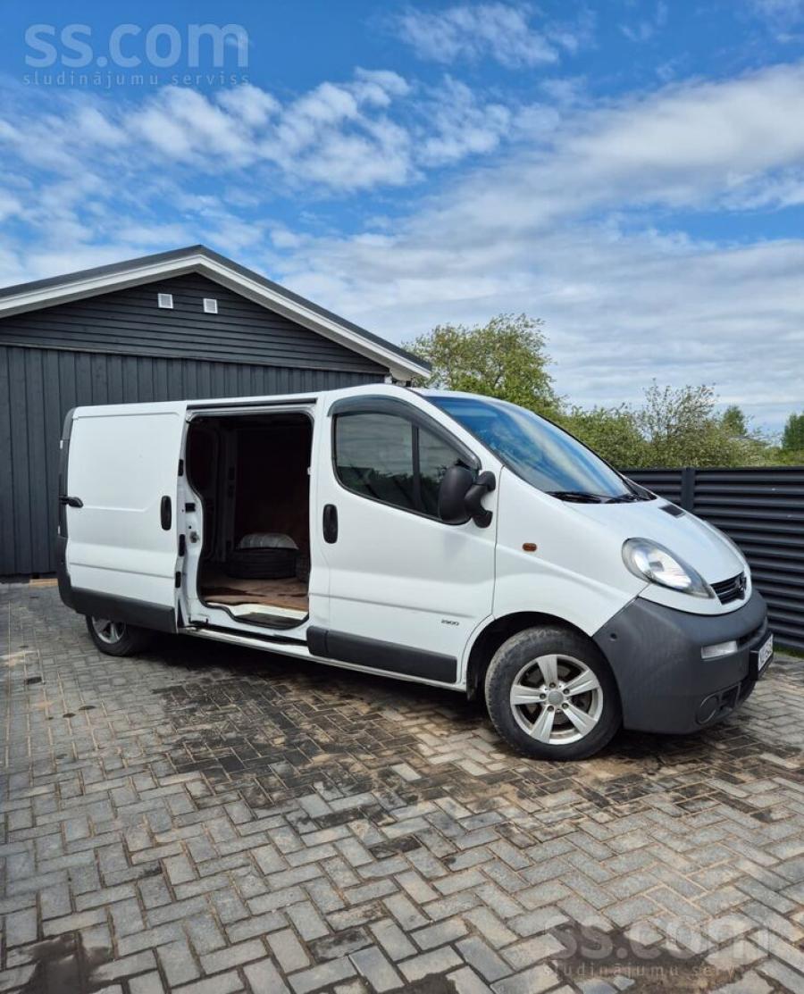 Balts Opel Vivaro 2006 Kuldīga, ar dzinēja tilpumu 2.50 L un nobraukumu 340 tūkst. km par 5500 €, foto 8 vietnē AUTOMOTO.COM.LV