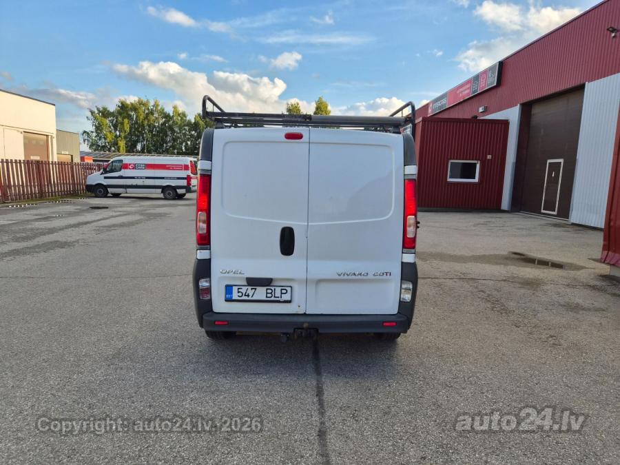 White Opel Vivaro 2008 in Tartu, with an engine capacity of 2.00 L and mileage of 0 thousand km for 1499 €, photo 6 on AUTOMOTO.COM.LV