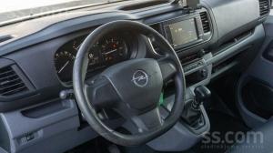 White Opel Vivaro 2019 in Riga, with an engine capacity of 1.50 L and mileage of 298 thousand km for 8990 €, photo 13 on AUTOMOTO.COM.LV