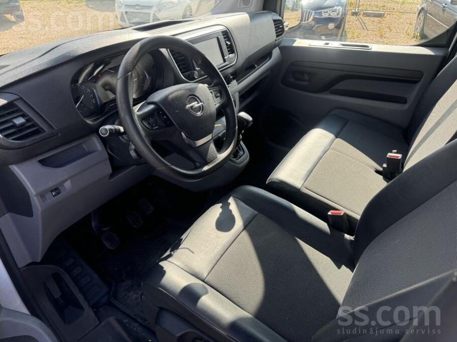 Balts Opel Vivaro 2020 Valmiera, ar dzinēja tilpumu 1.50 L un nobraukumu 236 tūkst. km par 12300 €, foto 8 vietnē AUTOMOTO.COM.LV