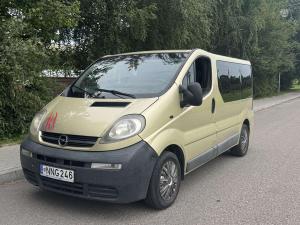 Yellow Opel Vivaro 2004 in Salcininkai, with an engine capacity of 2.50 L and mileage of 0 thousand km for 2650 €, photo  on AUTOMOTO.COM.LV