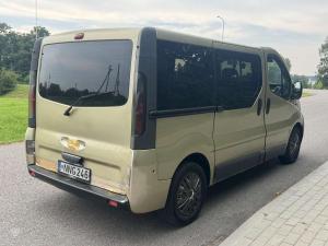 Yellow Opel Vivaro 2004 in Salcininkai, with an engine capacity of 2.50 L and mileage of 0 thousand km for 2650 €, photo 6 on AUTOMOTO.COM.LV