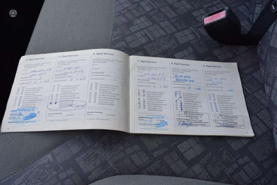 Желтый Опель Виваро 2005 в Вильнюс, объемом двигателя 1.90 л и пробегом 336 тыс. км за 5700 €, фото 22 на AUTOMOTO.COM.LV