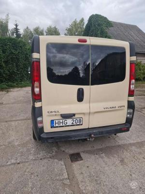 Yellow Opel Vivaro 2008 in Radviliskis, with an engine capacity of 2.00 L and mileage of 480 thousand km for 1700 €, photo 3 on AUTOMOTO.COM.LV