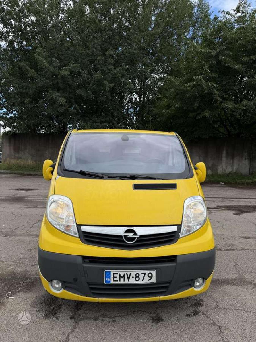 Dzeltens Opel Vivaro 2014 Kauņa, ar dzinēja tilpumu 2.00 L un nobraukumu 220 tūkst. km par 5900 €, foto 6 vietnē AUTOMOTO.COM.LV