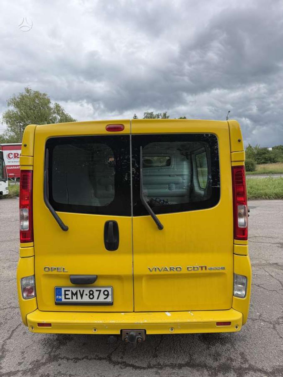 Dzeltens Opel Vivaro 2014 Kauņa, ar dzinēja tilpumu 2.00 L un nobraukumu 220 tūkst. km par 5900 €, foto 7 vietnē AUTOMOTO.COM.LV