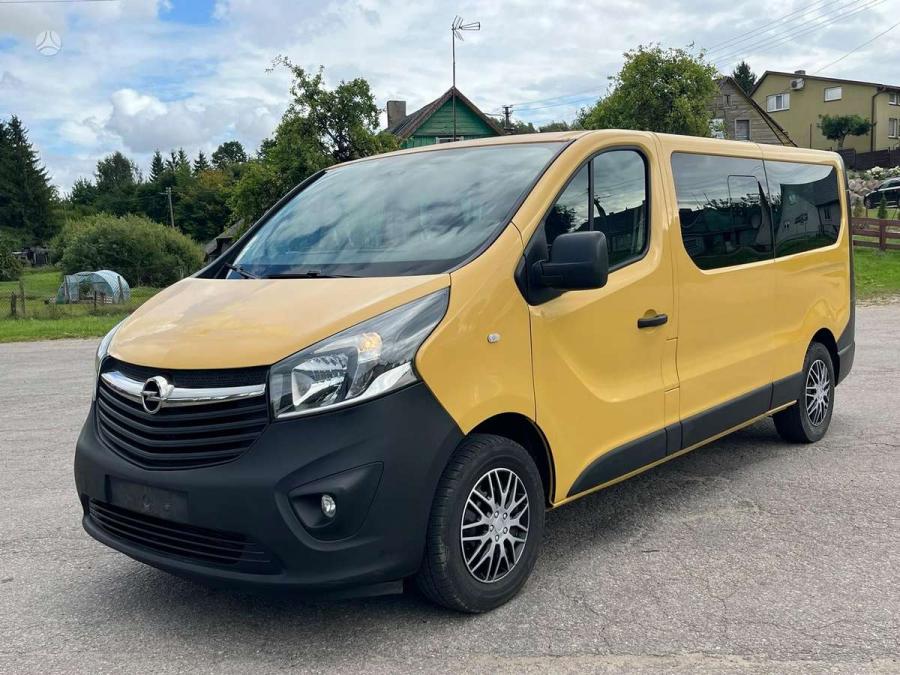 Yellow Opel Vivaro 2018 in Skaudvile, with an engine capacity of 1.60 L and mileage of 173 thousand km for 12500 €, photo 3 on AUTOMOTO.COM.LV