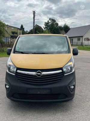 Yellow Opel Vivaro 2018 in Skaudvile, with an engine capacity of 1.60 L and mileage of 173 thousand km for 12500 €, photo 4 on AUTOMOTO.COM.LV