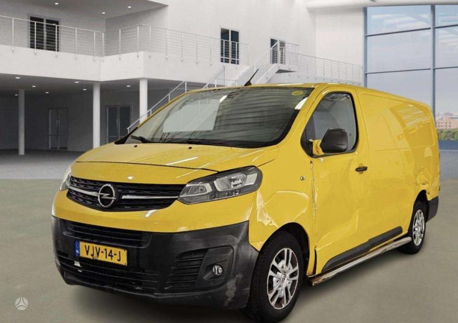 Yellow Opel Vivaro 2021 in Vilnius, with an engine capacity of 0.00 L and mileage of 75 thousand km for 7500 €, photo 1 on AUTOMOTO.COM.LV
