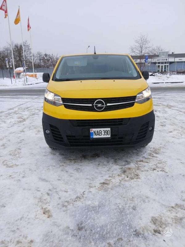 Yellow Opel Vivaro 2021 in Kaisiadorys, with an engine capacity of 2.00 L and mileage of 58 thousand km for 16200 €, photo 1 on AUTOMOTO.COM.LV