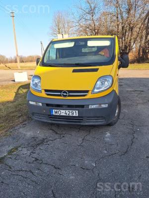 Yellow Opel Vivaro 2004 in Kuldiga, with an engine capacity of 1.90 L and mileage of 220 thousand km for 3000 €, photo  on AUTOMOTO.COM.LV
