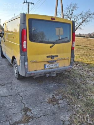 Dzeltens Opel Vivaro 2004 Kuldīga, ar dzinēja tilpumu 1.90 L un nobraukumu 220 tūkst. km par 3000 €, foto 4 vietnē AUTOMOTO.COM.LV