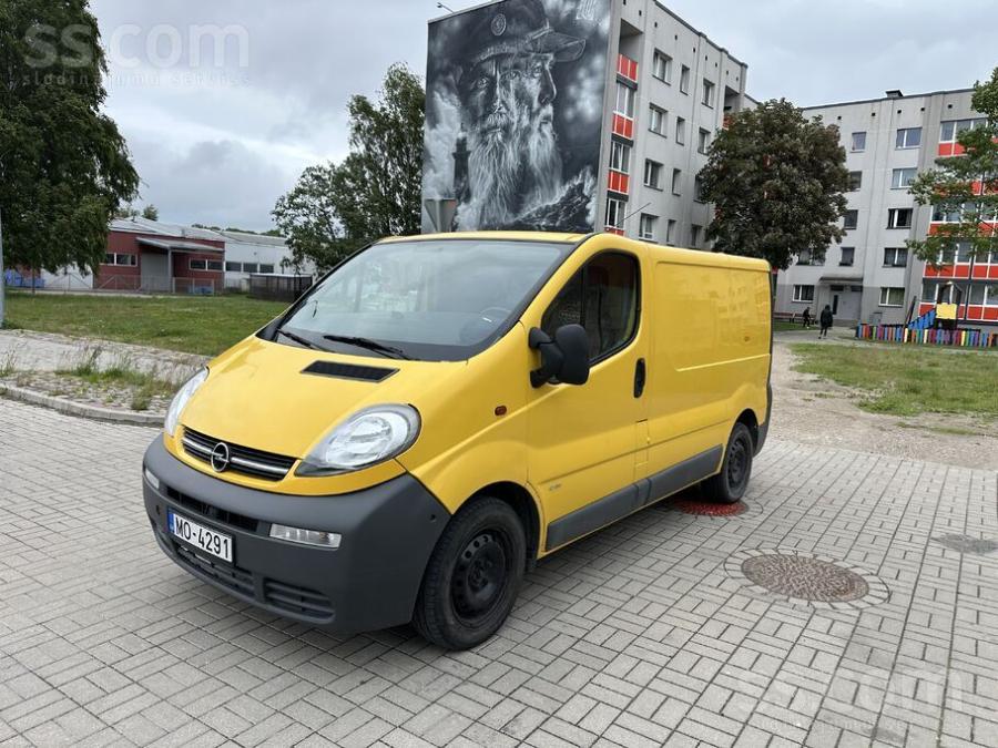 Yellow Opel Vivaro 2004 in Liepaja, with an engine capacity of 1.90 L and mileage of 235 thousand km for 3450 €, photo 4 on AUTOMOTO.COM.LV