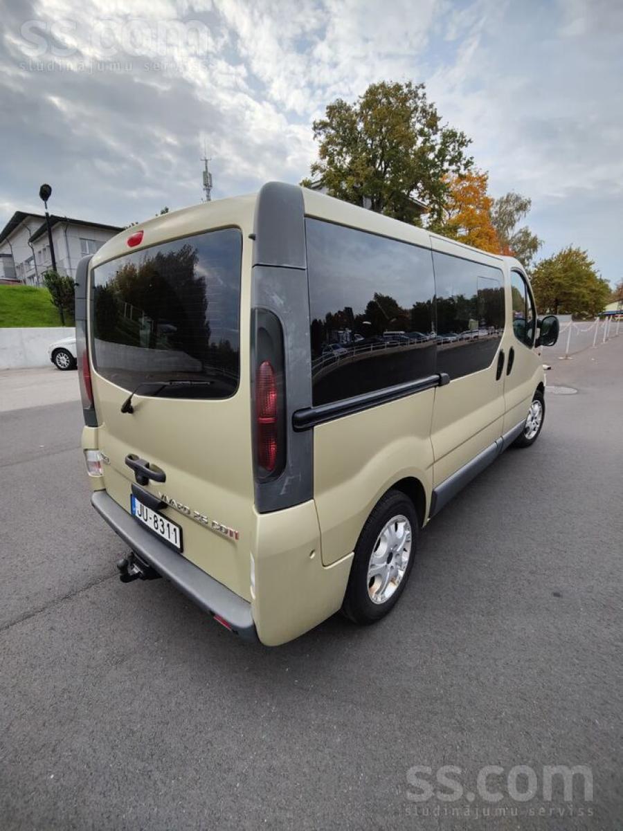 Dzeltens Opel Vivaro 2005 Liepāja, ar dzinēja tilpumu 2.50 L un nobraukumu 407 tūkst. km par 4200 €, foto 3 vietnē AUTOMOTO.COM.LV