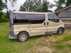 Yellow Opel Vivaro 2006 in Valmiera, with an engine capacity of 2.50 L and mileage of 650 thousand km for 1000 €, photo  on AUTOMOTO.COM.LV