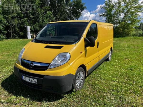Dzeltens Opel Vivaro 2007 Ogre, ar dzinēja tilpumu 2.00 L un nobraukumu 267 tūkst. km par 5445 €, foto 1 vietnē AUTOMOTO.COM.LV