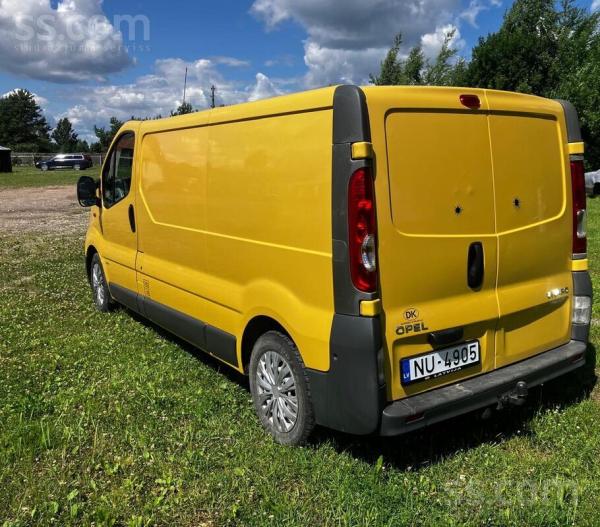 Dzeltens Opel Vivaro 2007 Ogre, ar dzinēja tilpumu 2.00 L un nobraukumu 267 tūkst. km par 5445 €, foto 4 vietnē AUTOMOTO.COM.LV