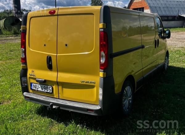 Dzeltens Opel Vivaro 2007 Ogre, ar dzinēja tilpumu 2.00 L un nobraukumu 267 tūkst. km par 5445 €, foto 5 vietnē AUTOMOTO.COM.LV