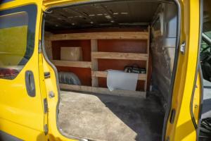 Yellow Opel Vivaro 2010 in Liepaja, with an engine capacity of 2.50 L and mileage of 225 thousand km for 6400 €, photo 10 on AUTOMOTO.COM.LV