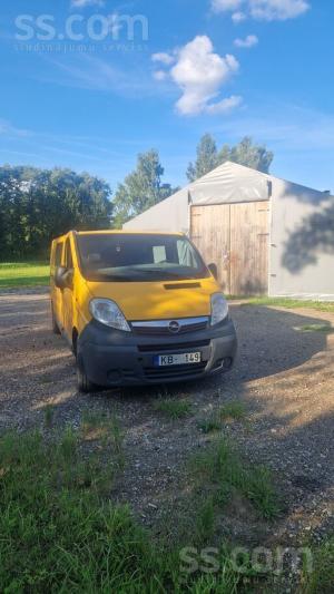 Yellow Opel Vivaro 2010 in Tukums, with an engine capacity of 2.50 L and mileage of 0 thousand km for 4800 €, photo  on AUTOMOTO.COM.LV