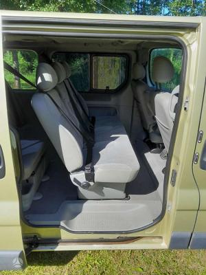 Yellow Opel Vivaro 2007 in Zarasai, with an engine capacity of 1.87 L and mileage of 336 thousand km for 5200 €, photo 8 on AUTOMOTO.COM.LV