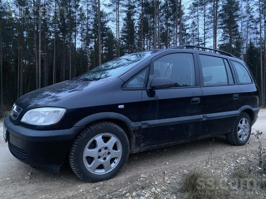 Melns Opel Zafira 2005 Aizkraukle, ar dzinēja tilpumu 2.00 L un nobraukumu 390 tūkst. km par 350 €, foto 1 vietnē AUTOMOTO.COM.LV