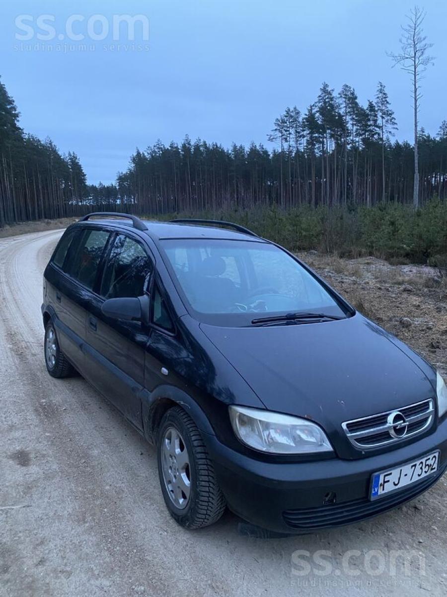 Melns Opel Zafira 2005 Aizkraukle, ar dzinēja tilpumu 2.00 L un nobraukumu 390 tūkst. km par 350 €, foto 3 vietnē AUTOMOTO.COM.LV