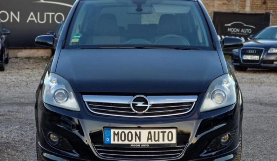 Black Opel Zafira 2008 in Riga, with an engine capacity of 1.90 L and mileage of 356 thousand km for 3700 €, photo 27 on AUTOMOTO.COM.LV