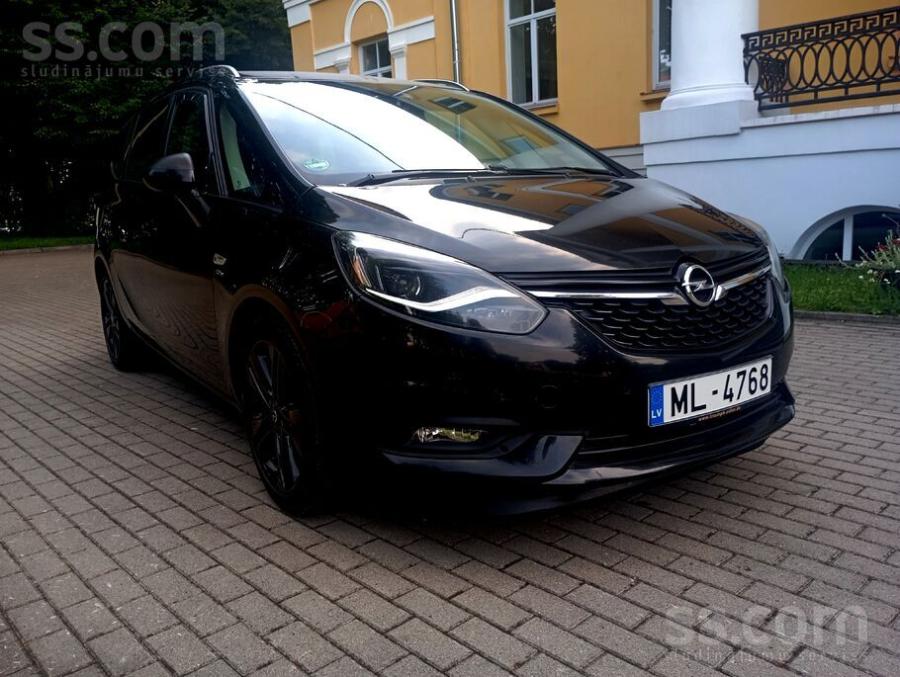 Melns Opel Zafira 2016 Liepāja, ar dzinēja tilpumu 2.00 L un nobraukumu 312 tūkst. km par 7950 €, foto 3 vietnē AUTOMOTO.COM.LV