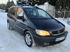 Melns Opel Zafira 1999 Viļņa, ar dzinēja tilpumu 1.80 L un nobraukumu 222 tūkst. km par 850 €, foto 2 vietnē AUTOMOTO.COM.LV