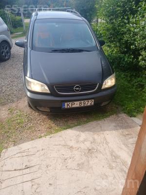 Black Opel Zafira 1999 in Cesis, with an engine capacity of 1.80 L and mileage of 460 thousand km for 650 €, photo  on AUTOMOTO.COM.LV