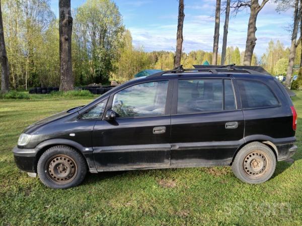 Melns Opel Zafira 2000 Cēsis, ar dzinēja tilpumu 1.80 L un nobraukumu 298 tūkst. km par 1270 €, foto 2 vietnē AUTOMOTO.COM.LV