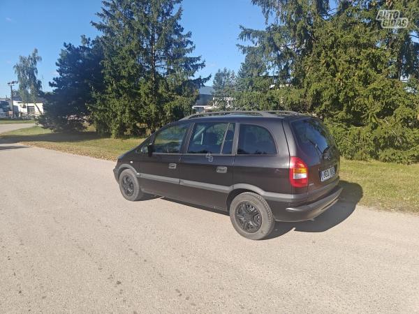Melns Opel Zafira 2001 Jonava, ar dzinēja tilpumu 1.60 L un nobraukumu 200 tūkst. km par 850 €, foto 4 vietnē AUTOMOTO.COM.LV