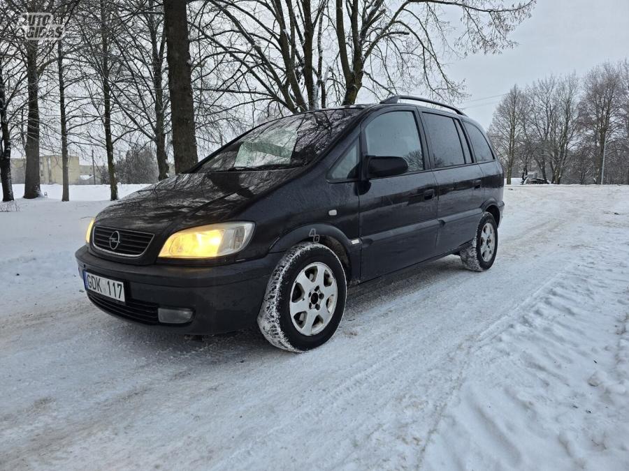 Melns Opel Zafira 2001 Radviliškis, ar dzinēja tilpumu 2.00 L un nobraukumu 419 tūkst. km par 1050 €, foto 5 vietnē AUTOMOTO.COM.LV