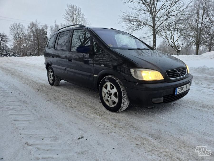 Melns Opel Zafira 2001 Radviliškis, ar dzinēja tilpumu 2.00 L un nobraukumu 419 tūkst. km par 1050 €, foto 6 vietnē AUTOMOTO.COM.LV