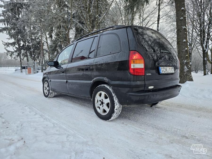 Melns Opel Zafira 2001 Radviliškis, ar dzinēja tilpumu 2.00 L un nobraukumu 419 tūkst. km par 1050 €, foto 8 vietnē AUTOMOTO.COM.LV