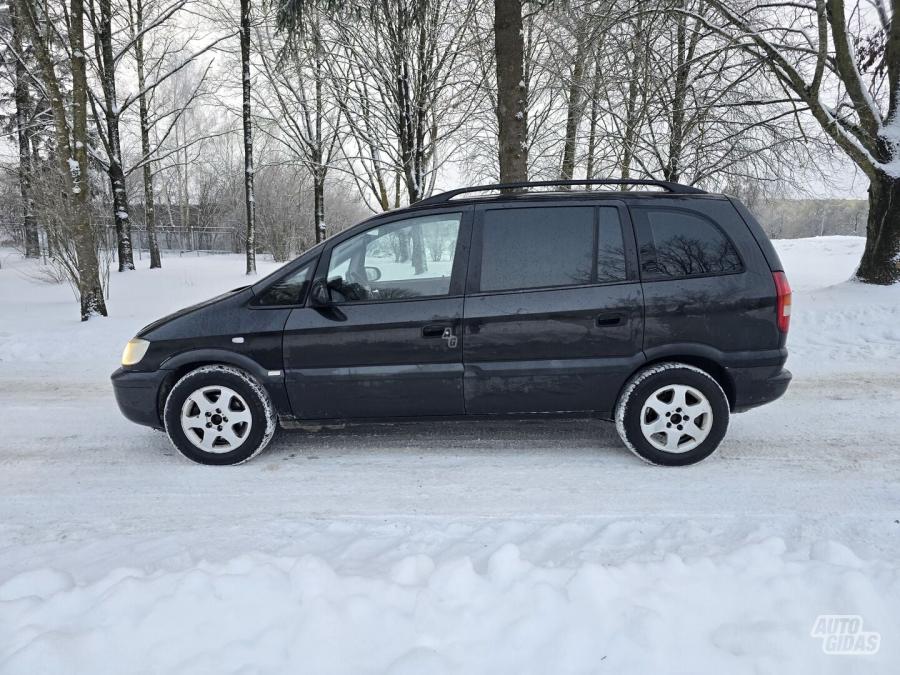Melns Opel Zafira 2001 Radviliškis, ar dzinēja tilpumu 2.00 L un nobraukumu 419 tūkst. km par 1050 €, foto 12 vietnē AUTOMOTO.COM.LV