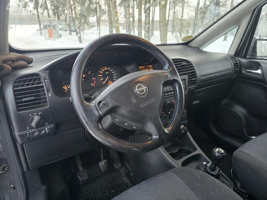 Melns Opel Zafira 2001 Radviliškis, ar dzinēja tilpumu 2.00 L un nobraukumu 419 tūkst. km par 1050 €, foto 15 vietnē AUTOMOTO.COM.LV