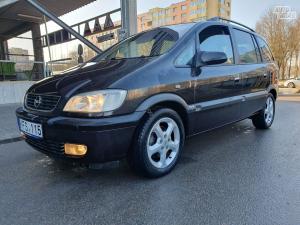 Melns Opel Zafira 2001 Šauļi, ar dzinēja tilpumu 1.80 L un nobraukumu 242 tūkst. km par 1450 €, foto 2 vietnē AUTOMOTO.COM.LV