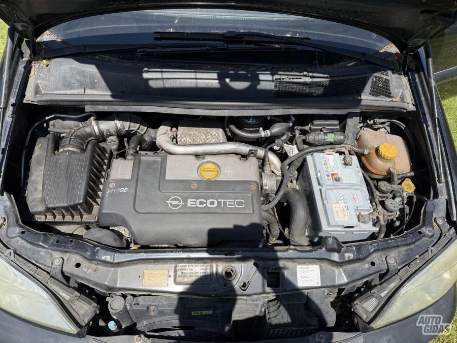 Black Opel Zafira 2001 in Alytus, with an engine capacity of 2.00 L and mileage of 287 thousand km for 550 €, photo 11 on AUTOMOTO.COM.LV