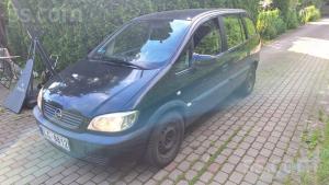 Black Opel Zafira 2002 in Riga, with an engine capacity of 1.80 L and mileage of 224 thousand km for 200 €, photo 2 on AUTOMOTO.COM.LV